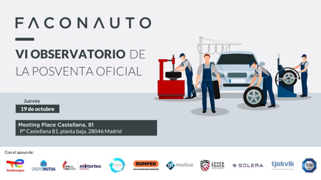 El VI Observatorio de la Posventa Oficial reunirá las últimas ...
